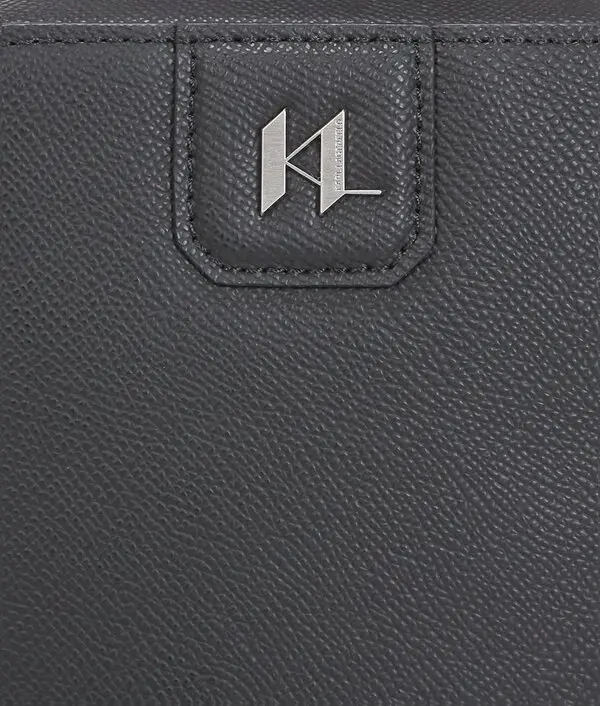 Karl Lagerfeld K/monogram Sling Bag In Smooth Cow Leather