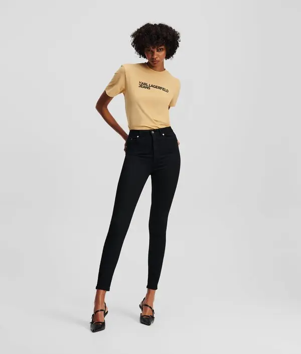 KL JEANS Jeans High-rise Skinny Jeans - Black