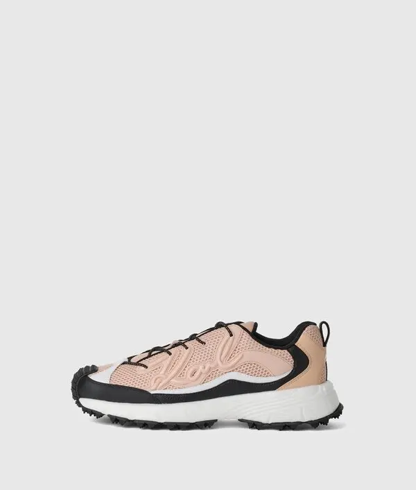 Karl Lagerfeld Orion Trail Signature Sneakers - Black/pink