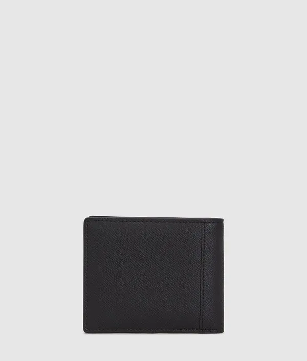 Karl Lagerfeld K/monogram Leather Wallet - Black