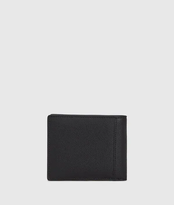 Karl Lagerfeld K/monogram Leather Wallet - Black