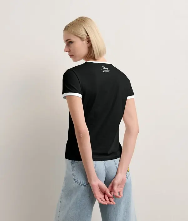 Karl Lagerfeld X Disney Collaboration T-shirt - Black