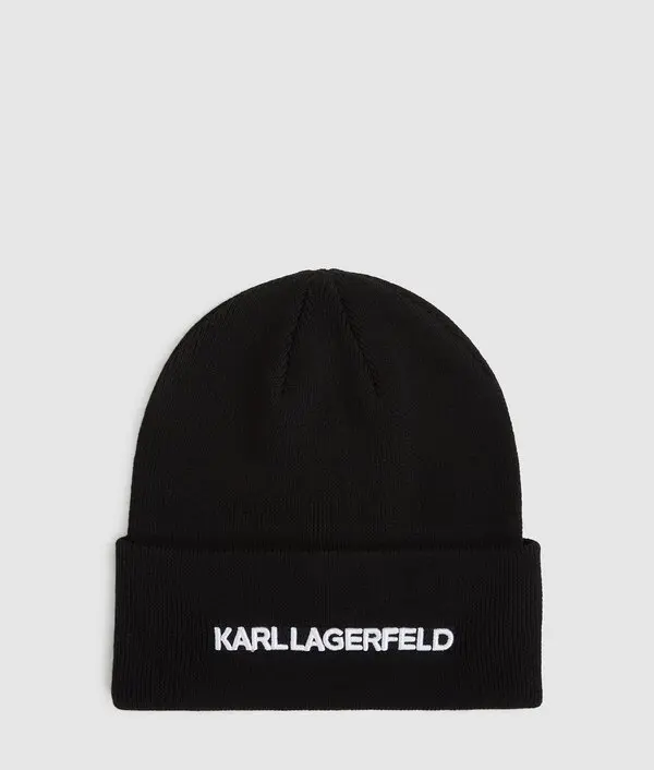 Karl Lagerfeld Logo Beanie