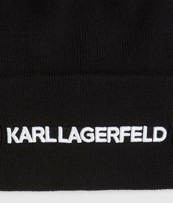 Karl Lagerfeld Logo Beanie