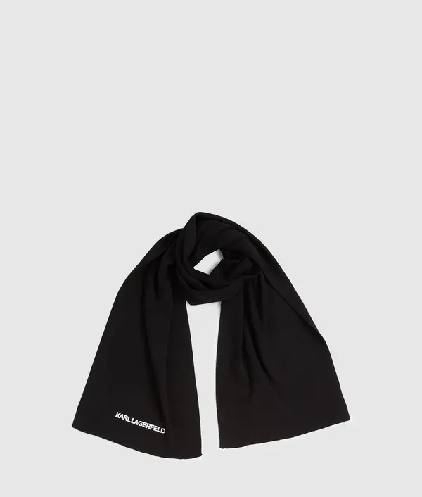 Karl Lagerfeld Logo Scarf