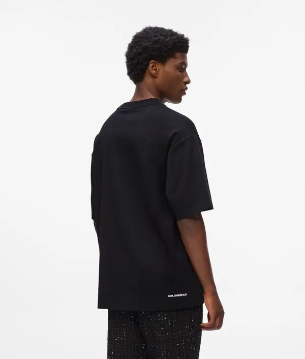 Karl Lagerfeld Logo Patch T-shirt