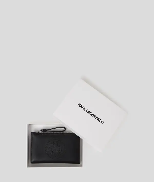 Karl Lagerfeld K/circle Slim Bifold Wallet