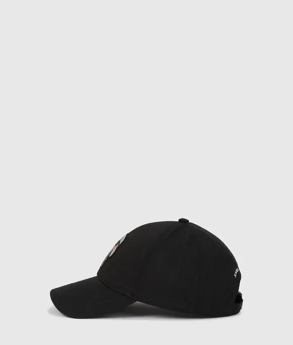 Karl Lagerfeld Ikon Rhinestones Cap