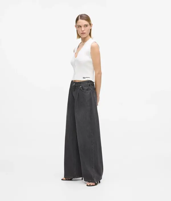 KL JEANS Jeans Low-rise Wide-leg Jeans