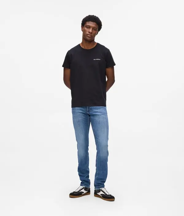 Karl Lagerfeld Slim-fit Five-pocket Jeans - Royal