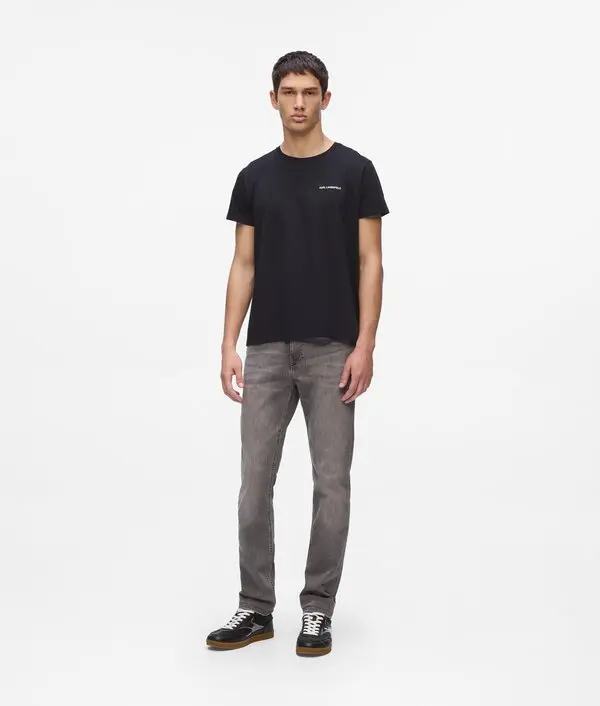 Karl Lagerfeld Slim Fit Stretch Jeans - Silver