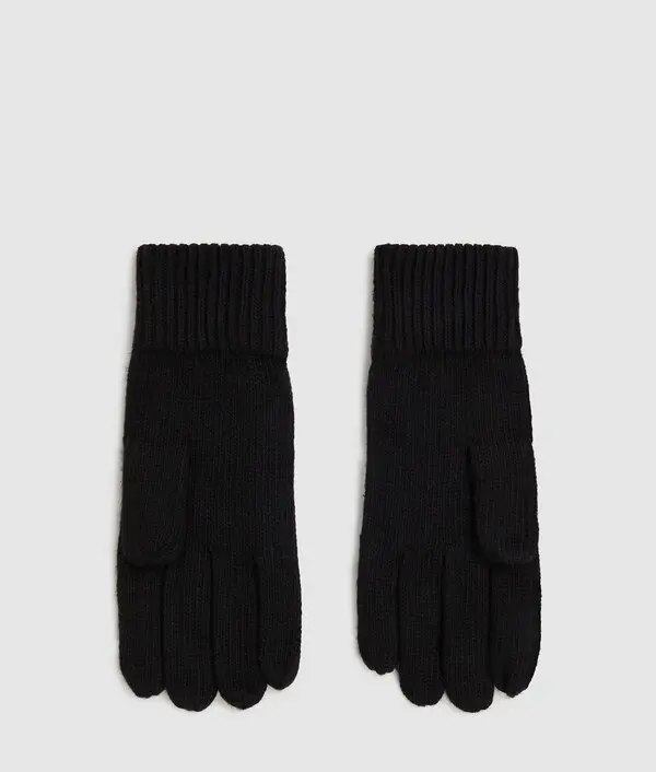 Karl Lagerfeld Logo Knitted Gloves