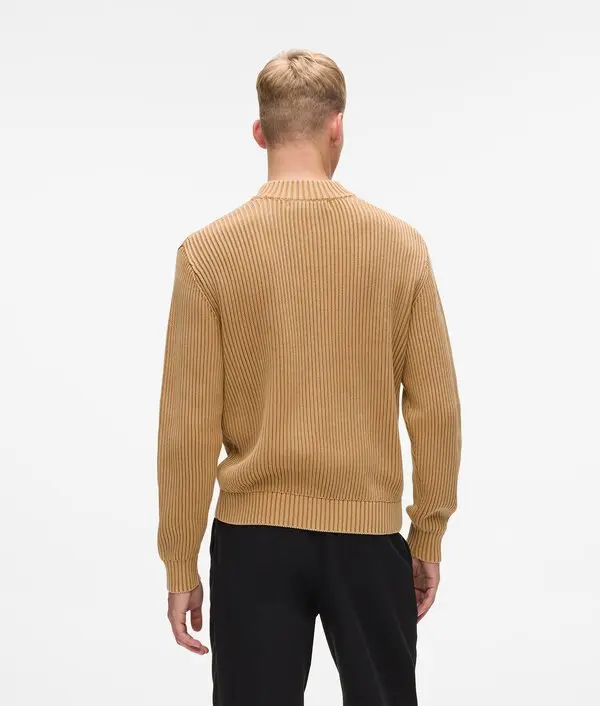KL JEANS Relaxed Half-zip Sweater