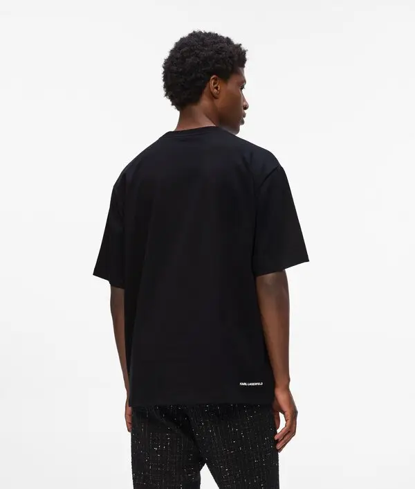 Karl Lagerfeld Ikon Print T-shirt