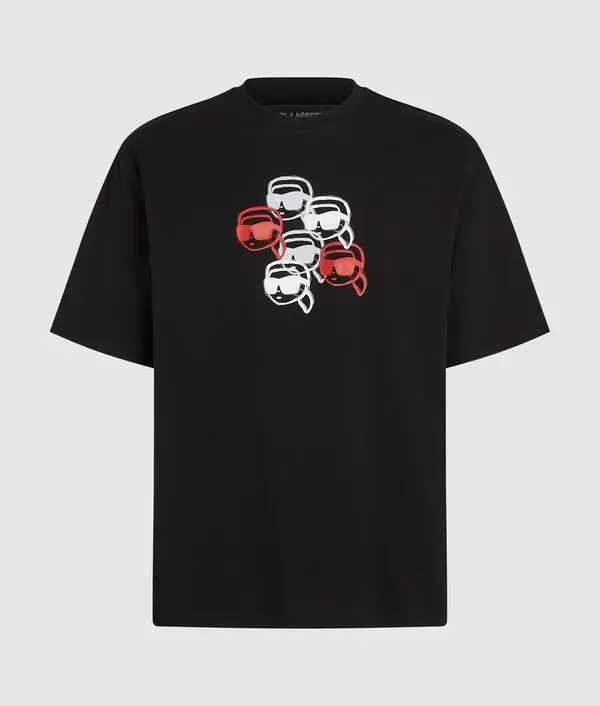 Karl Lagerfeld Ikon Print T-shirt