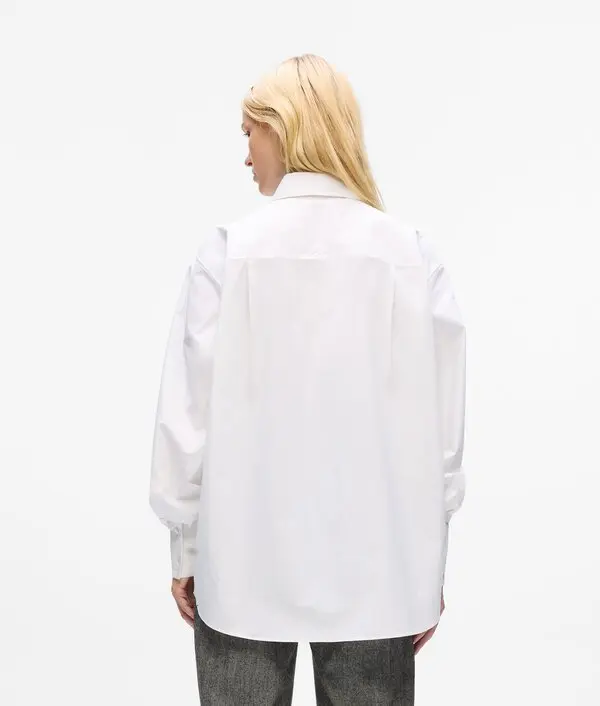 Karl Lagerfeld Signature Poplin Shirt