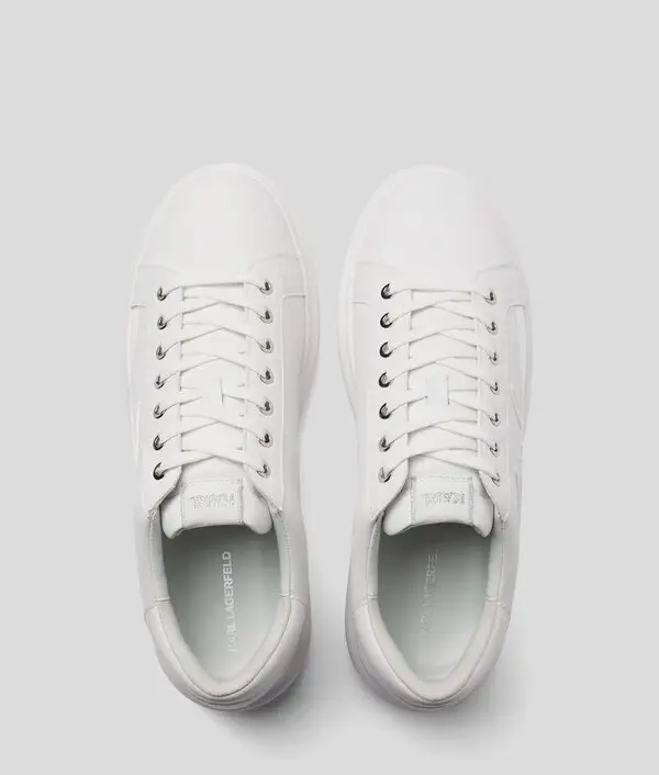 Karl Lagerfeld Signature Kapri Sneakers - White
