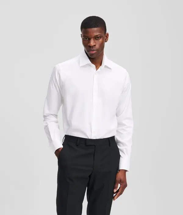 Karl Lagerfeld Modern-fit Shirt - White