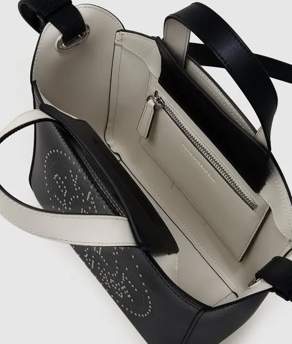 Karl Lagerfeld K/circle Small Studded Tote Bag