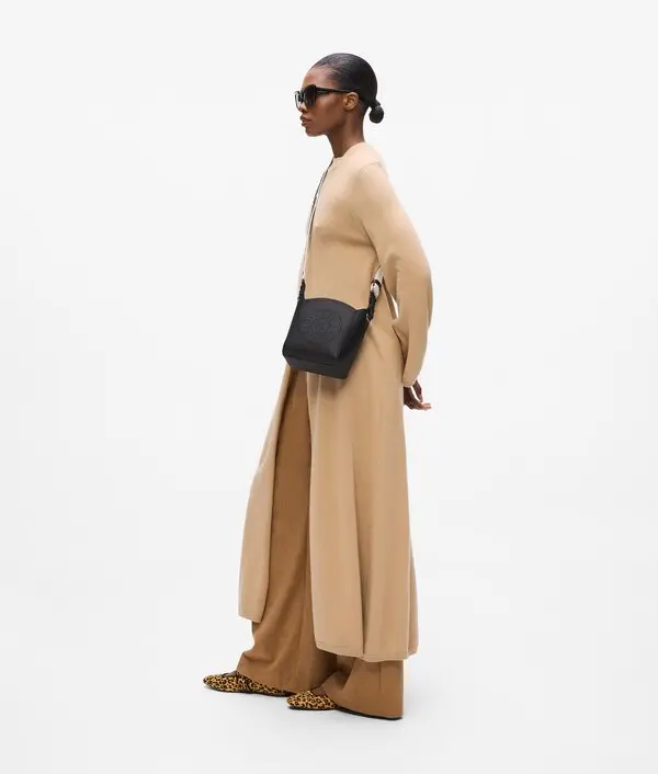 Karl Lagerfeld K/circle Small Bucket Bag In Leather