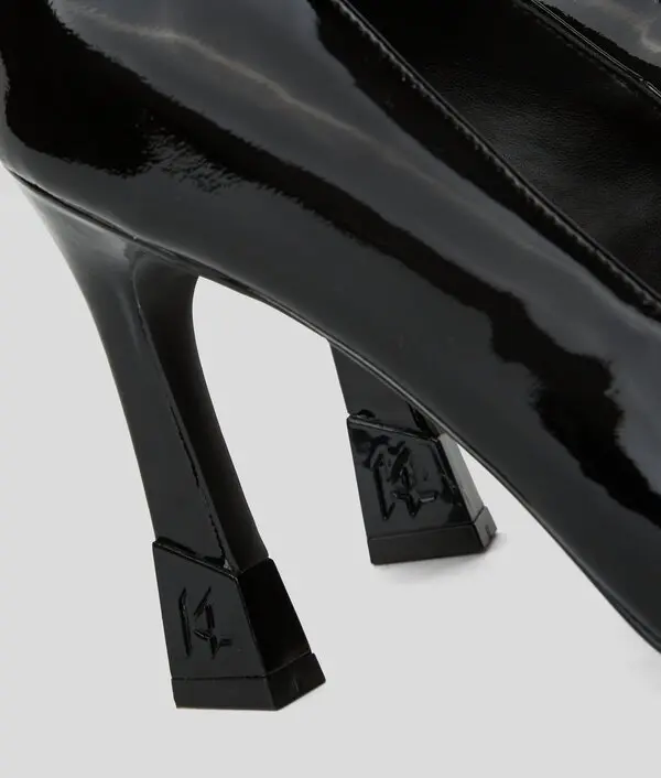Karl Lagerfeld Premiere 90 Gloss Heels