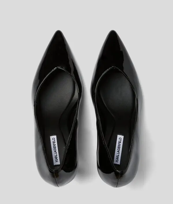 Karl Lagerfeld Premiere 90 Gloss Heels