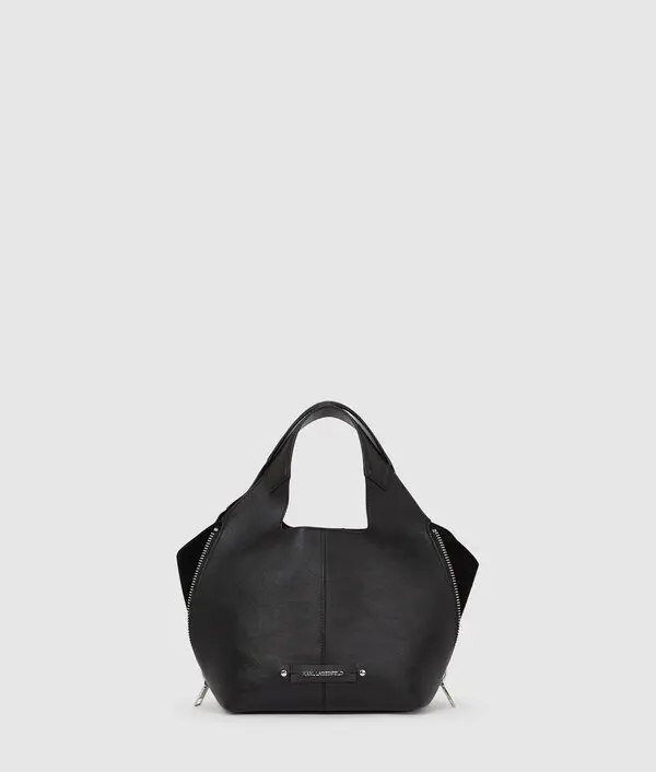 Karl Lagerfeld K/hardware Small Tote Bag - Black-nickel