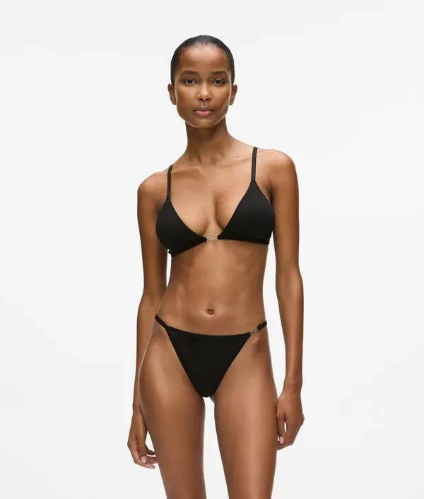 Karl Lagerfeld Signature High-leg Thong