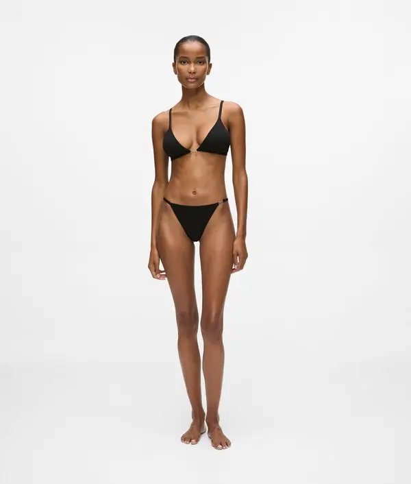 Karl Lagerfeld Signature High-leg Thong