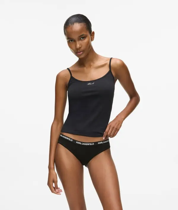 Karl Lagerfeld Logo Brief – 3-pack - Black