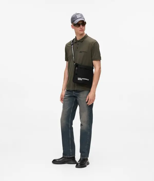 KL JEANS Jeans Logo Slim Crossbody Bag