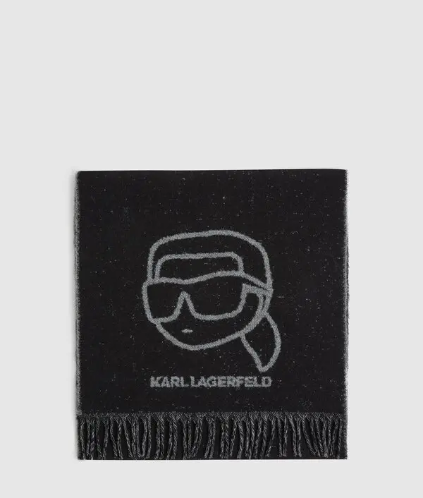 Karl Lagerfeld Ikon Scarf - Black