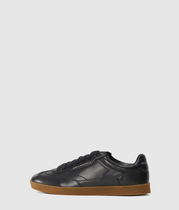 Karl Lagerfeld Kandidate Leather Sneakers - Black