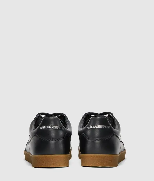 Karl Lagerfeld Kandidate Leather Sneakers - Black