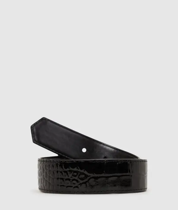 Karl Lagerfeld K/autograph Croc-effect Belt