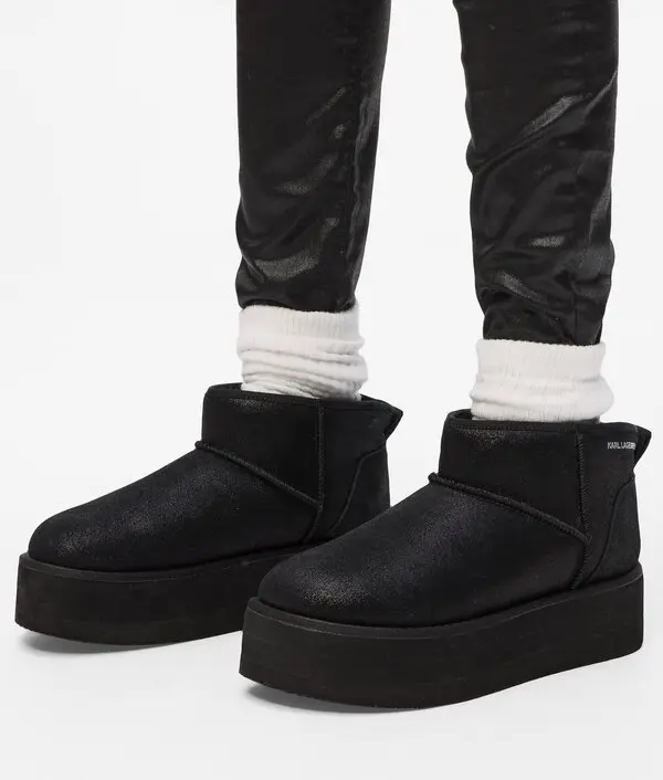 Karl Lagerfeld Thermo Pull-on Ankle Boots