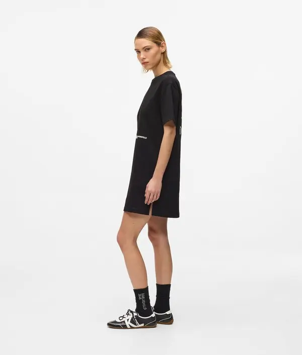KL JEANS Jeans Organic Cotton Quote T-shirt Dress