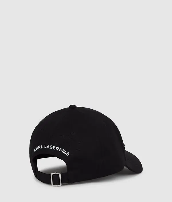 Karl Lagerfeld Ikon Choupette Pin Baseball Cap