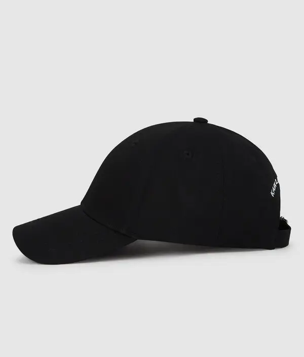 Karl Lagerfeld Ikon Choupette Pin Baseball Cap