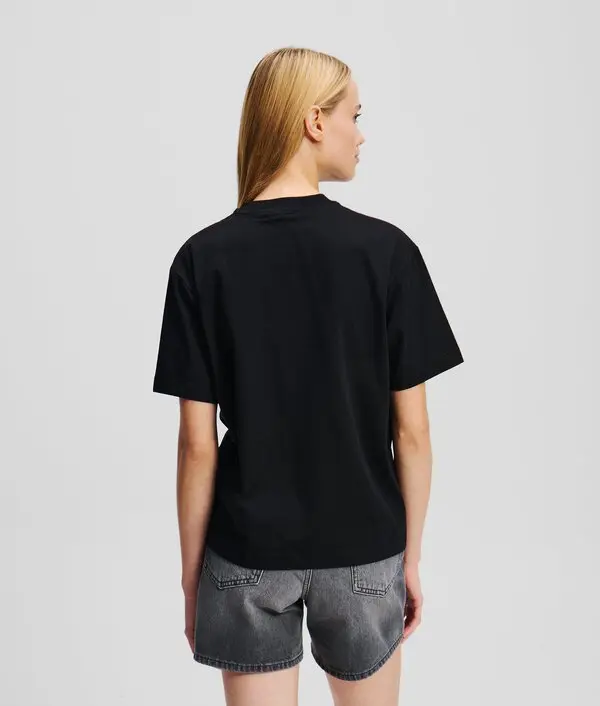 KL JEANS Jeans Box Logo T-shirt - Black