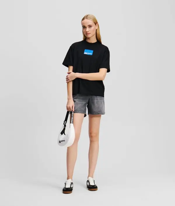 KL JEANS Jeans Box Logo T-shirt - Black