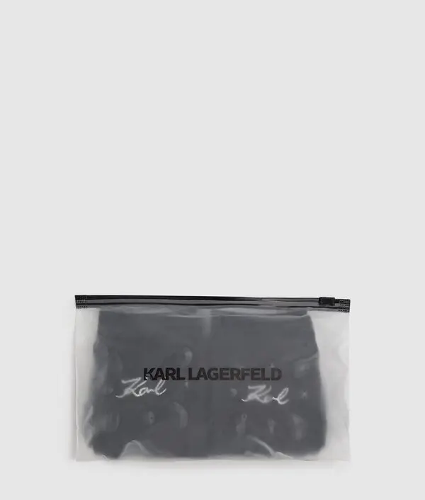Karl Lagerfeld Signature Gemstone Socks 2 Pack