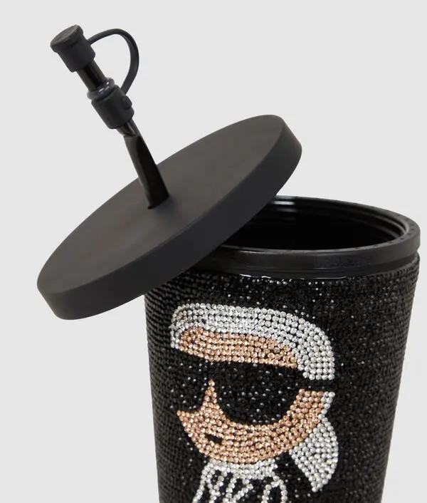 Karl Lagerfeld Ikon Rhinestone To-go Cup