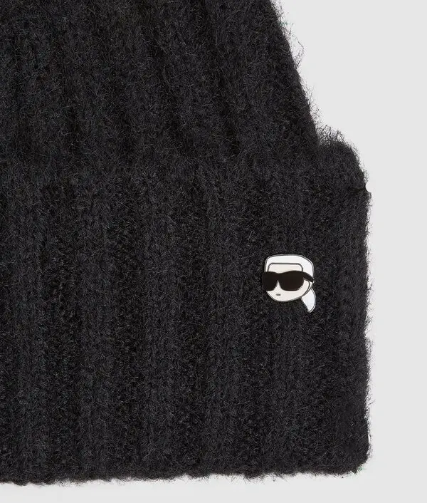 Karl Lagerfeld Ikon Knit Beanie