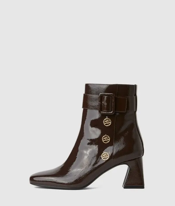 Karl Lagerfeld Beata Autograph Mid-calf Boots - Brown