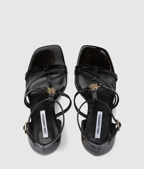 Karl Lagerfeld Debutante Strap Heeled Sandals