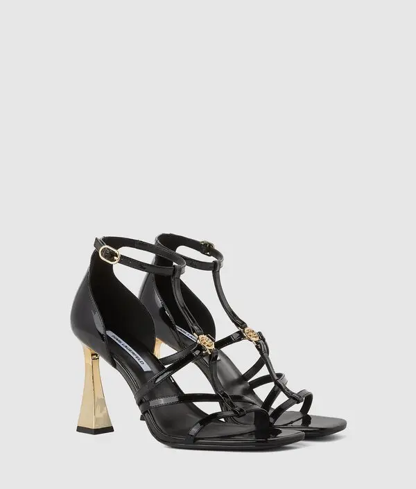 Karl Lagerfeld Debutante Strap Heeled Sandals