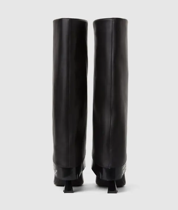 Karl Lagerfeld Tall Fold-down Boots