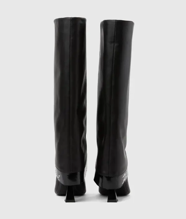 Karl Lagerfeld Tall Fold-down Boots