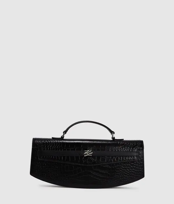 Karl Lagerfeld K/studio Clutch Bag - Black-nickel